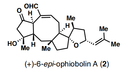 【全合成】 (+)-6-epi-Ophiobolin A的全合成 - 知乎