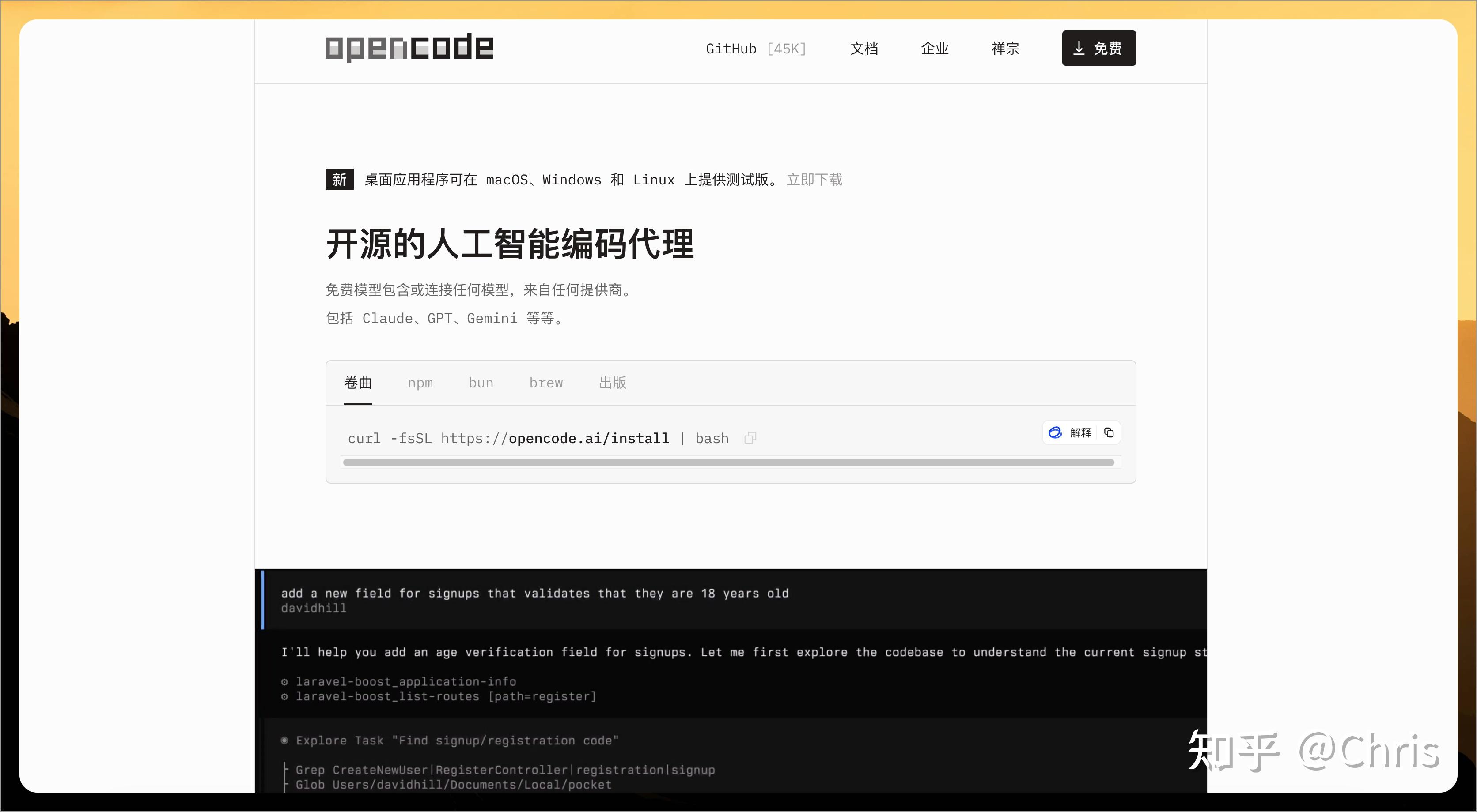 OpenCode 超级详细入门指南，打造你的高效 AI 编程助手 - 知乎