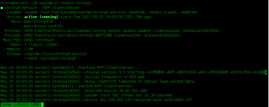 Centos8中如何使用Chrony同步时间 - 知乎