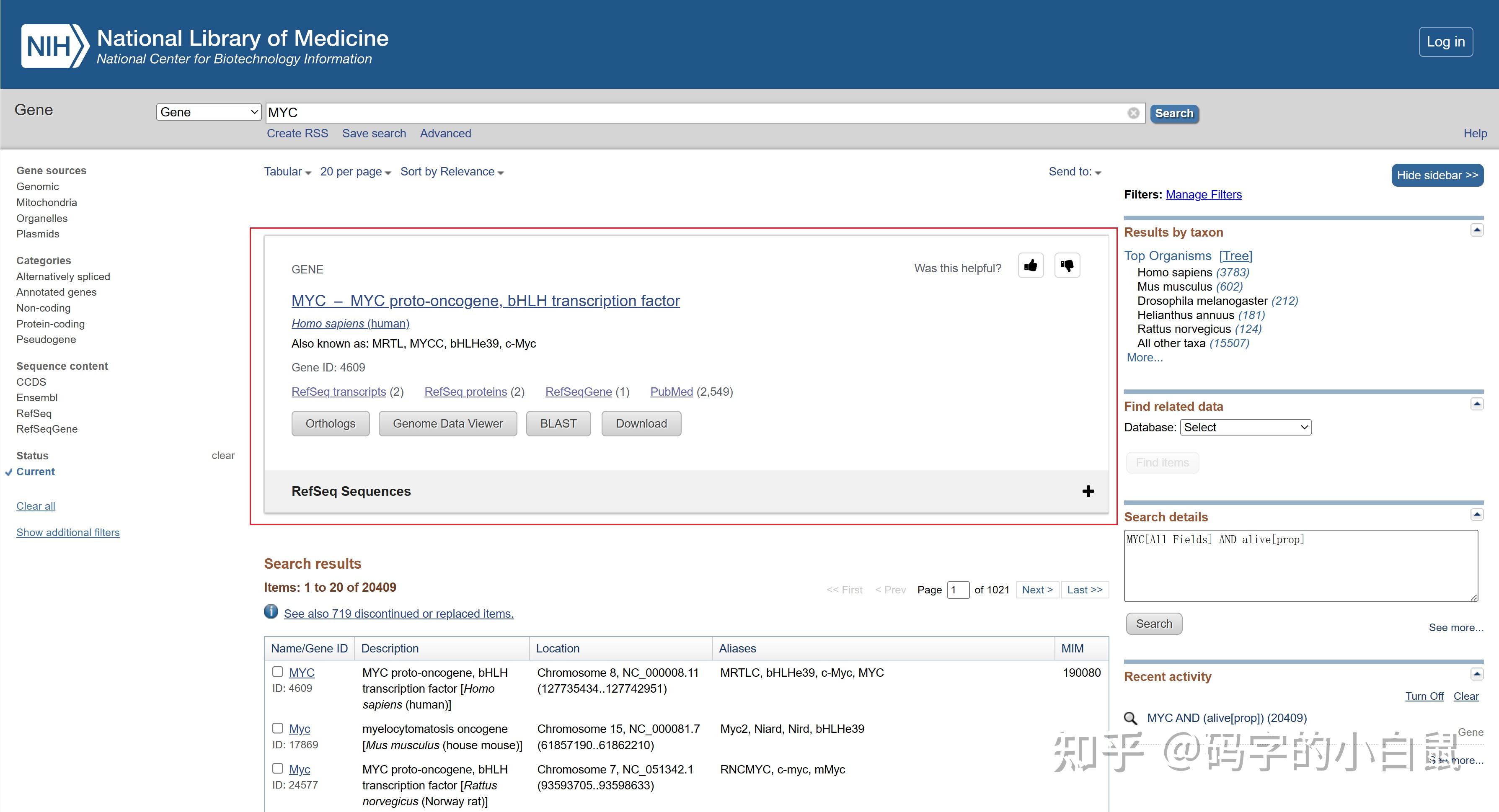 如何快速查看ncbi或者ensembl上的编码基因是处于正链上还是反链上？只能下载RNA然后去比吗？ - 知乎