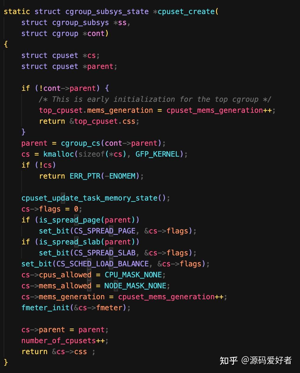 Linux内核源码解析---cgroup实现之整体架构与初始化 - 知乎