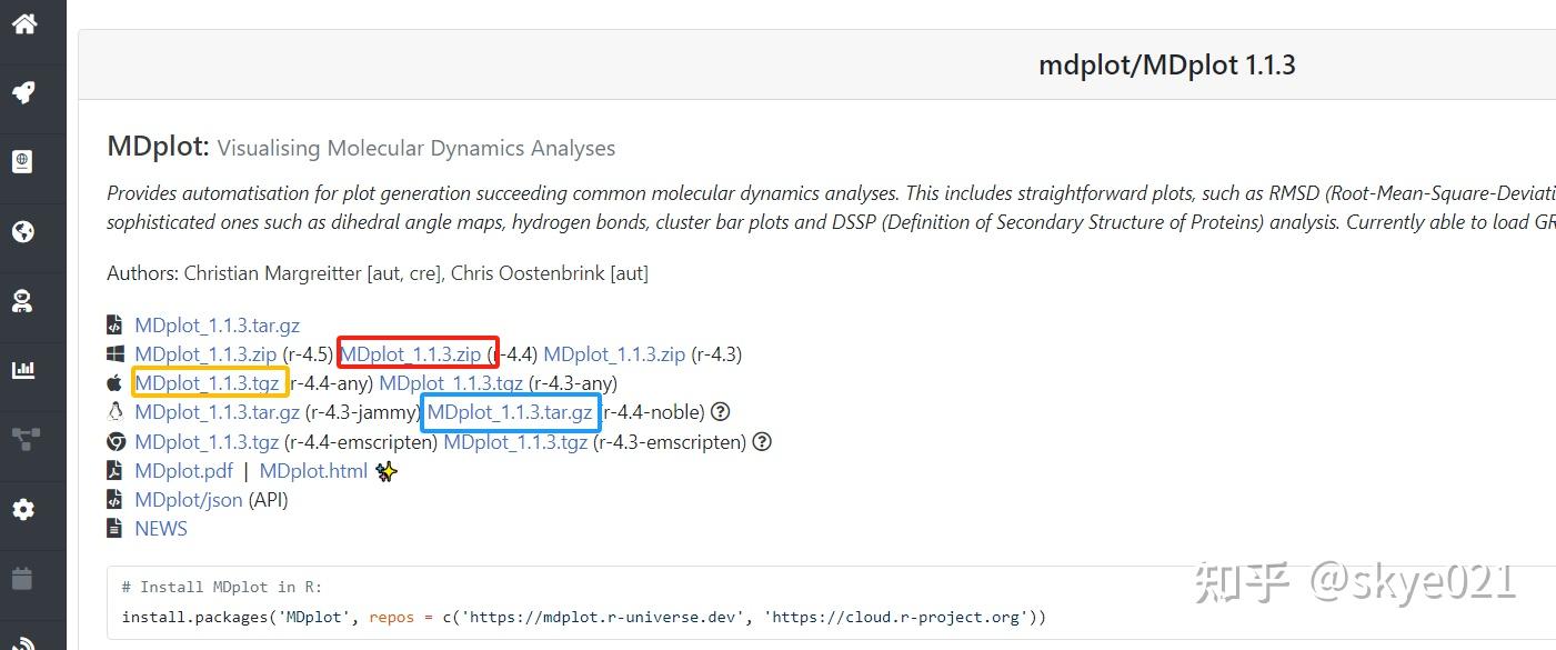 MDplot：强大且免费的分子动力学模拟数据后处理神器，让您的数据分析效率直接起飞 - 知乎