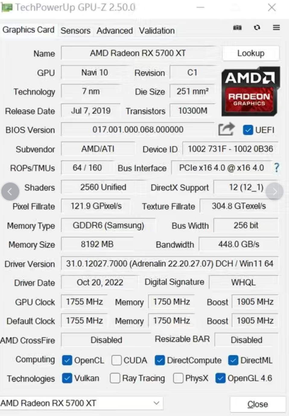 800多块的纯白RX5700XT，颜值爆表的翻新矿卡，买前还是三思... - 知乎