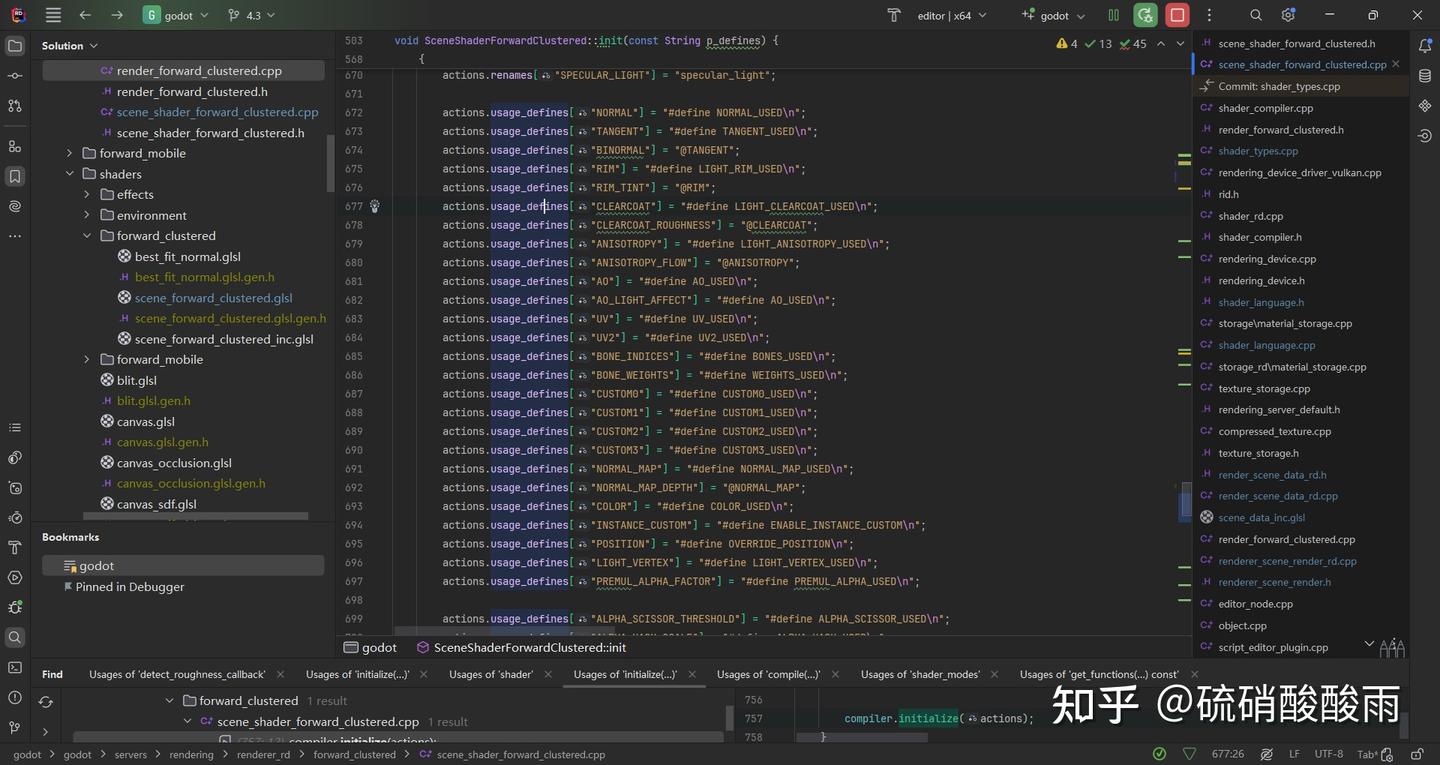 【Godot渲染分析笔记】Shader编译过程：从Godot Shader到glsl - 知乎