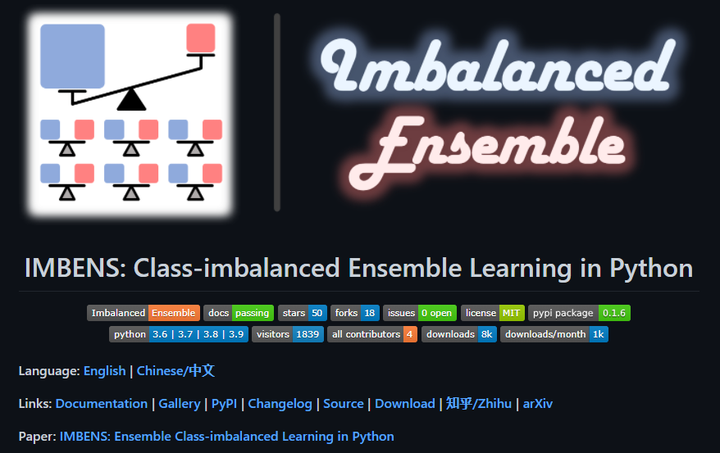 IMBENS:多类别不平衡数据处理与集成学习模型库 - 知乎