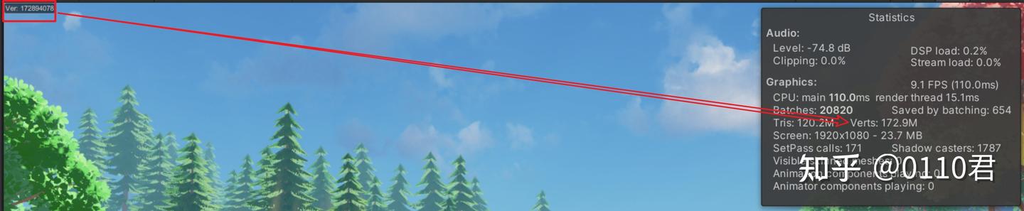 Unity Statistics窗口 - 知乎