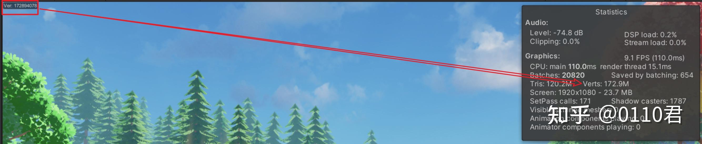 Unity Statistics窗口 - 知乎