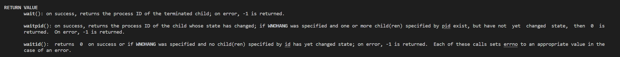 Linux --- waitpid函数 - 知乎