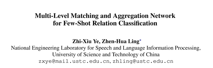 Multi-Level Matching and Aggregation Network - 知乎