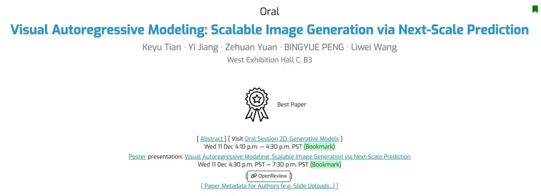 被字节索赔800万的实习生，拿下NeurIPS 2024最佳论文 - 知乎