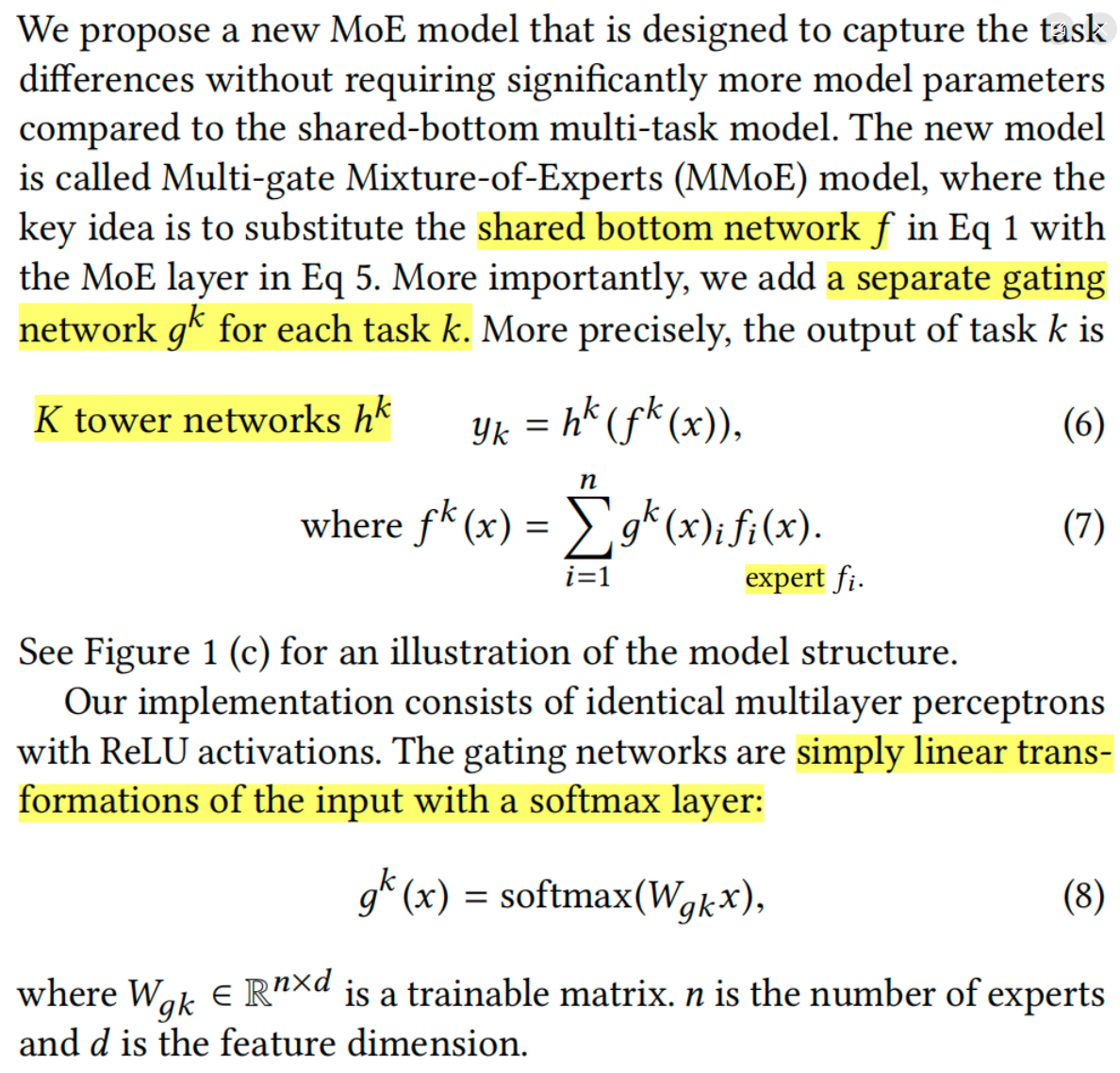 (论文泛读) 多任务学习MTL：Shared-Bottom、MMoE、ESMM、CGC/PLE - 知乎