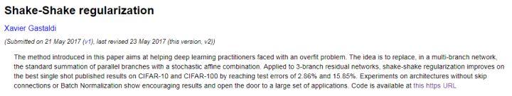 大白话《Shake-Shake regularization》 - 知乎