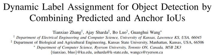 Dynamic ATSS | ATSS升级，成就更加完美的标签匹配策略 - 知乎