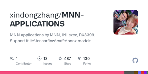 MNN示例汇总 - 知乎