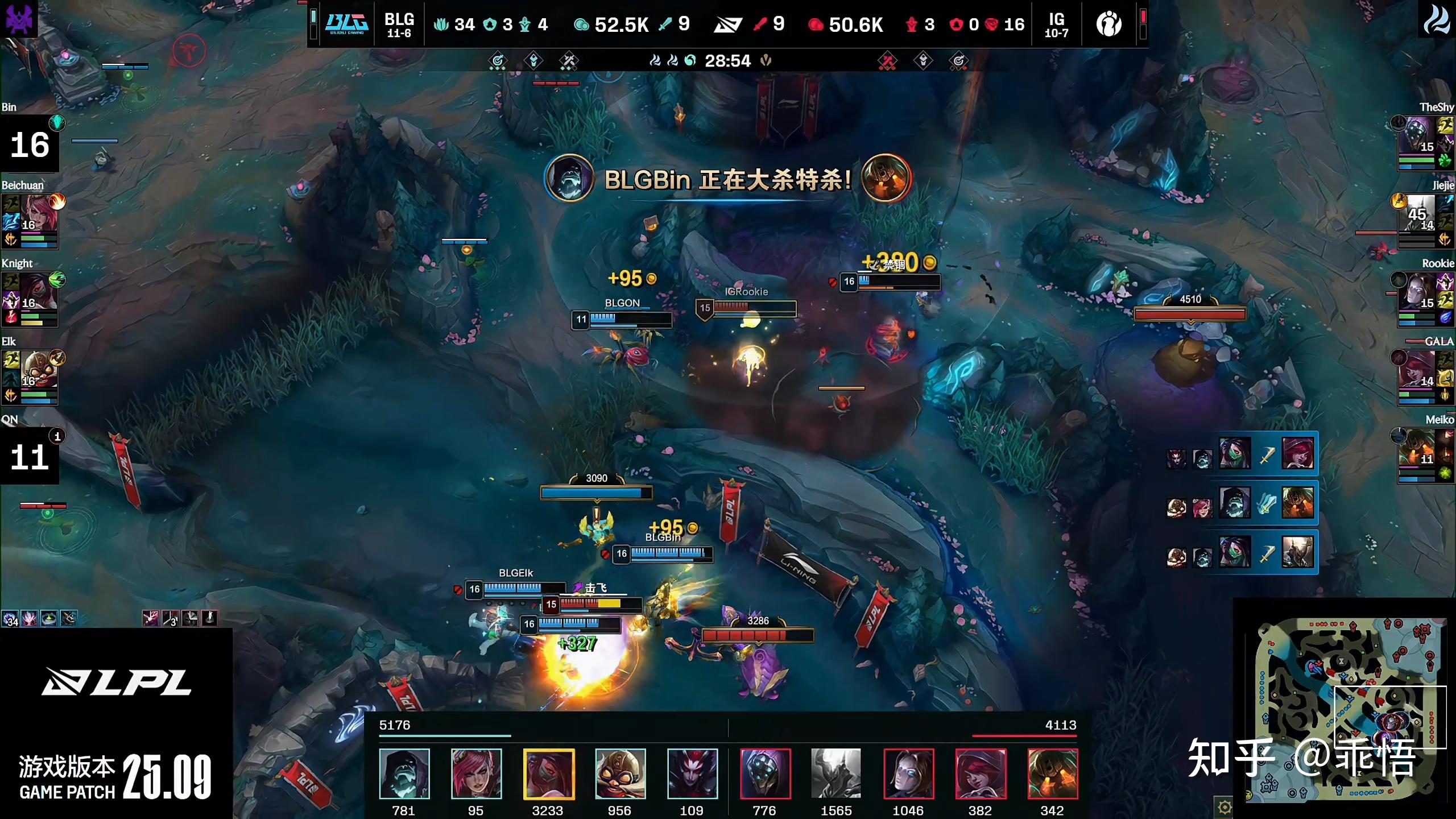 LPL 2025 赛季第二赛段组内赛iG 1:2 BLG，如何评价这场比赛？ - 知乎