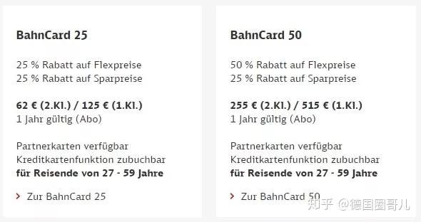 干货！德国铁路，BahnCard省钱攻略 - 知乎