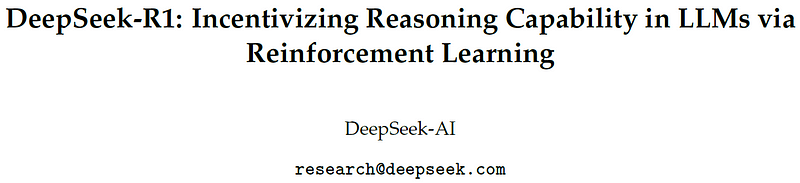 DeepSeek-R1论文解读 - 知乎