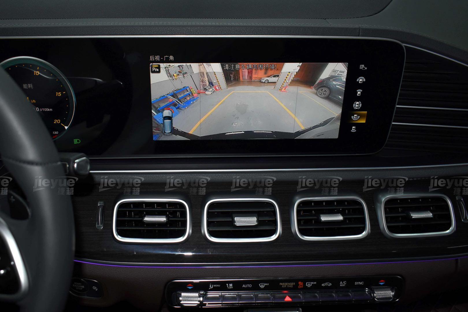 无论什么车，原厂360全景影像都是标准配置、20款奔驰GLE350加装 - 知乎