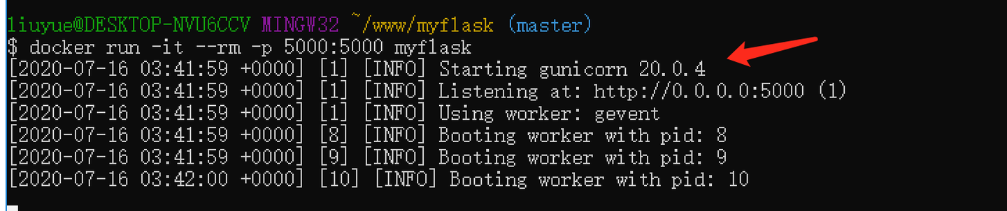 Docker在手，天下我有，在Win10下用Docker部署Gunicorn+Flask打造独立镜像 - 知乎