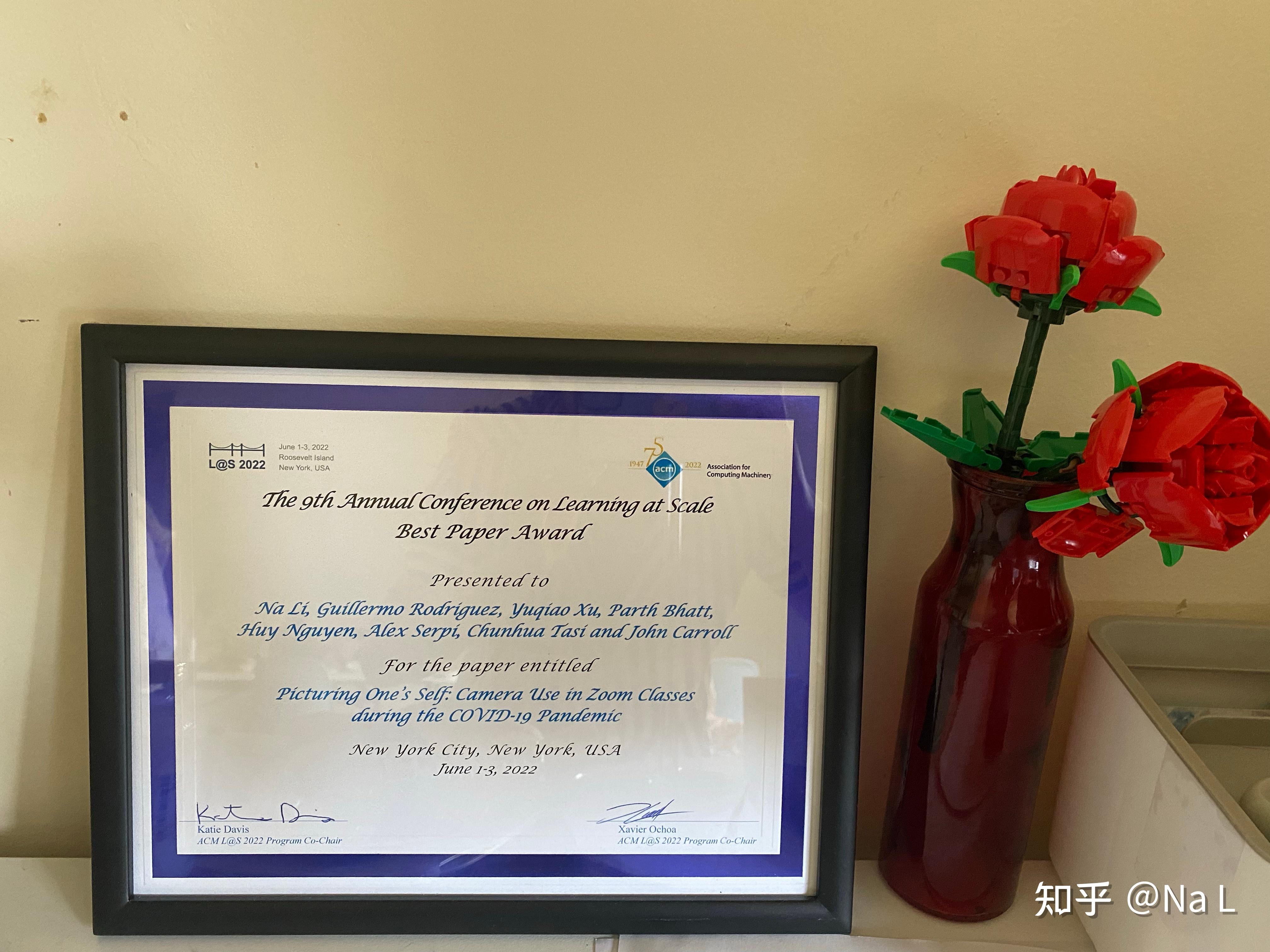 获得best paper奖项是种怎样的体验? - 知乎