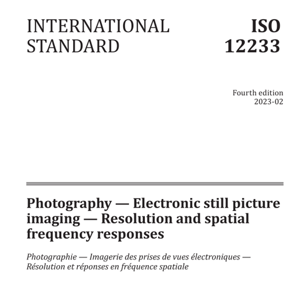 ISO 12233:2023 e-SFR测试卡 - 知乎