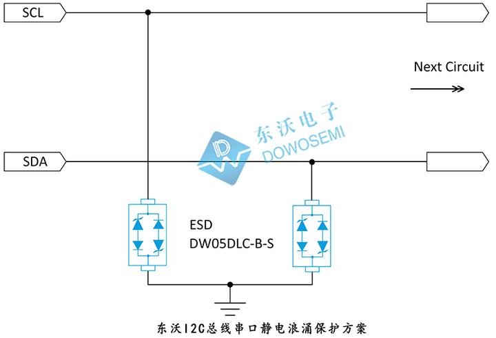I2C接口静电保护电路图及ESD器件选型 - 知乎