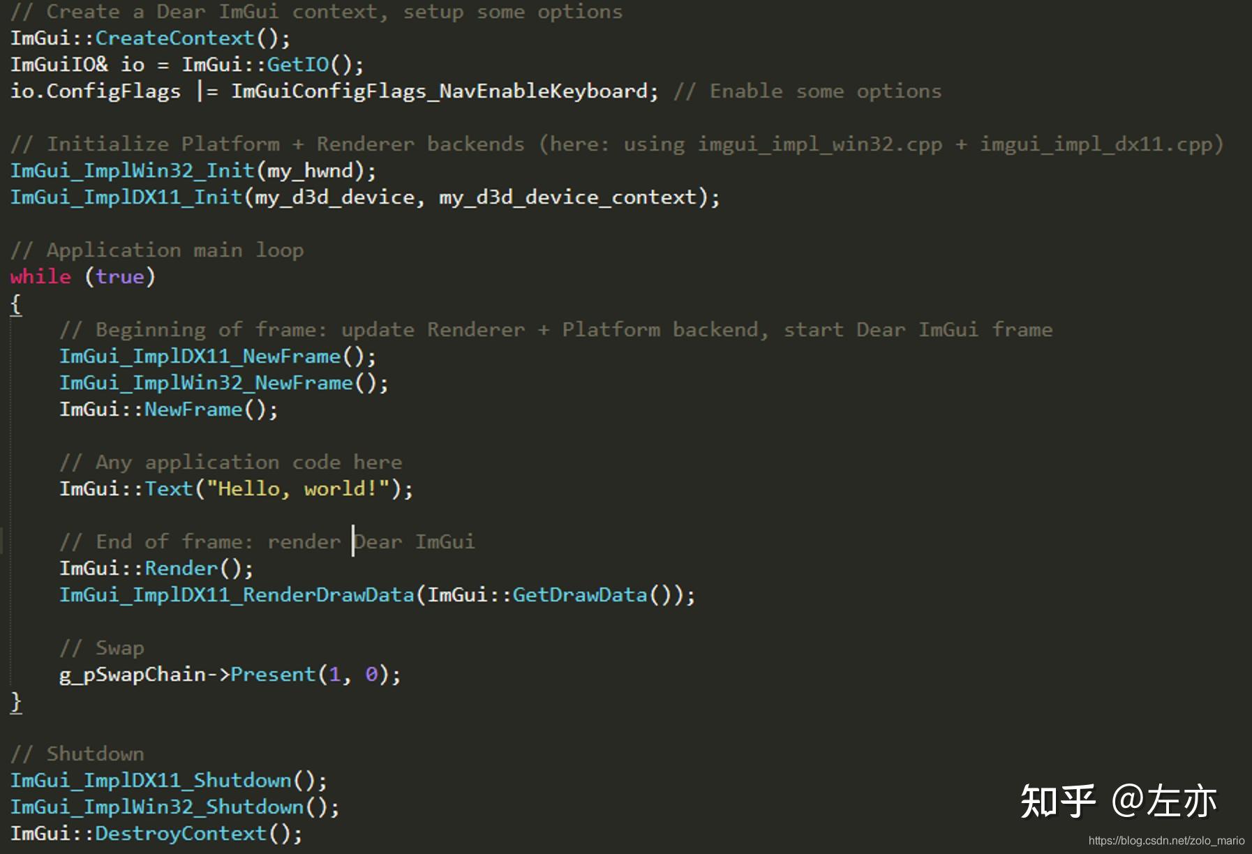 【游戏编程扯淡精粹】ImGui实现 - 知乎