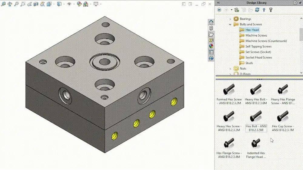 SOLIDWORKS Toolbox：一键自动化，让紧固件与零部件管理更高效 - 知乎