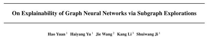 ICML 2021|基于子图结构的GNN解释模型 - 知乎