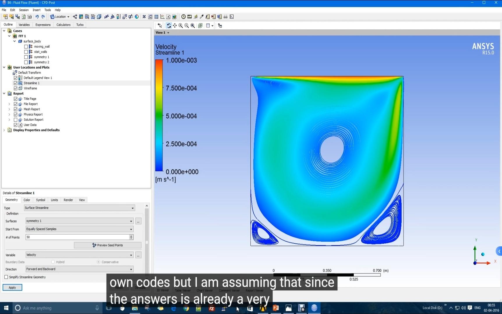 ANSYS FLuent案例//顶盖驱动方腔流体仿真模拟 - 知乎