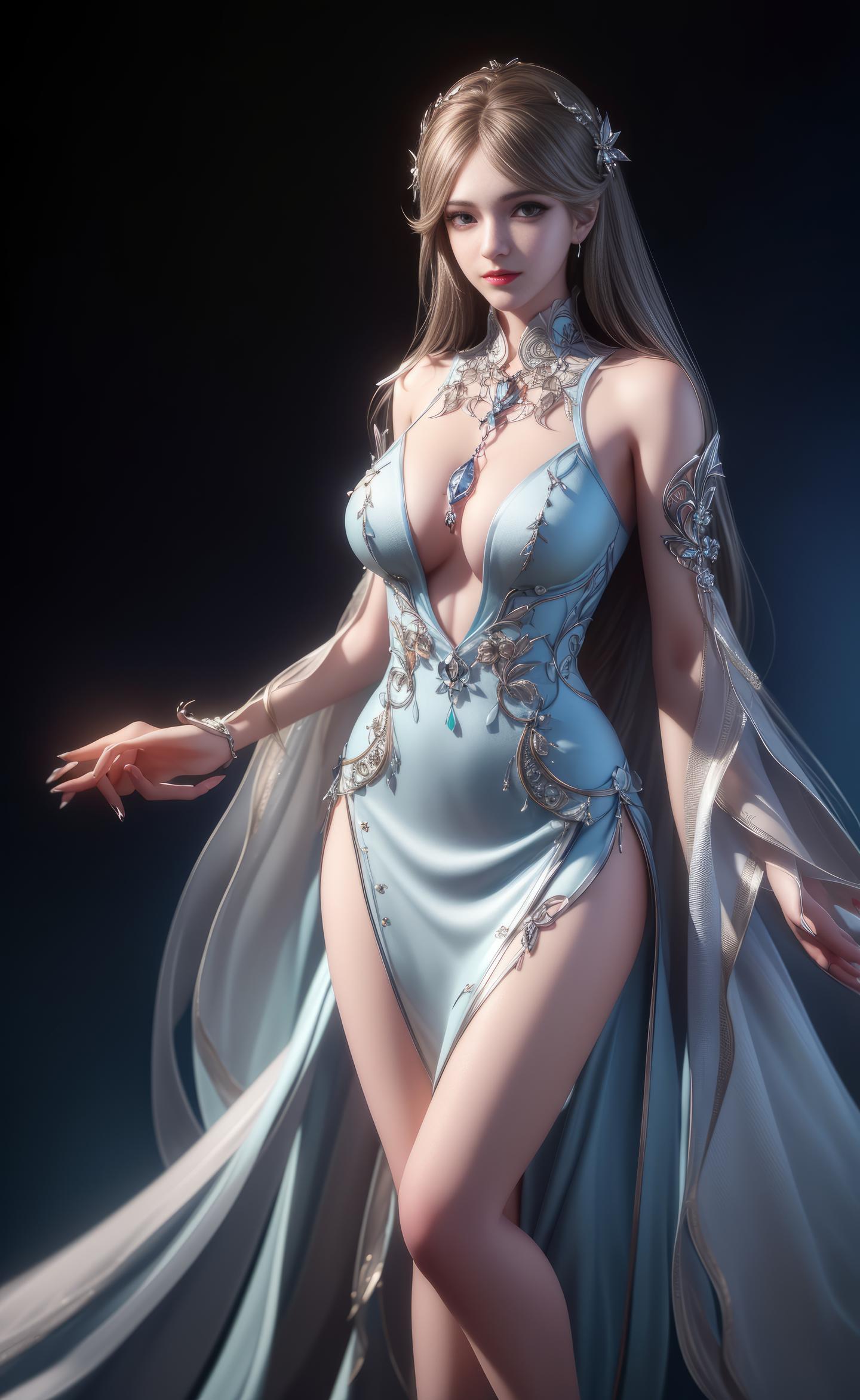 国漫斗罗大陆宁荣荣22G AI图集绘画动漫二次元手机电脑高清壁纸 - 知乎