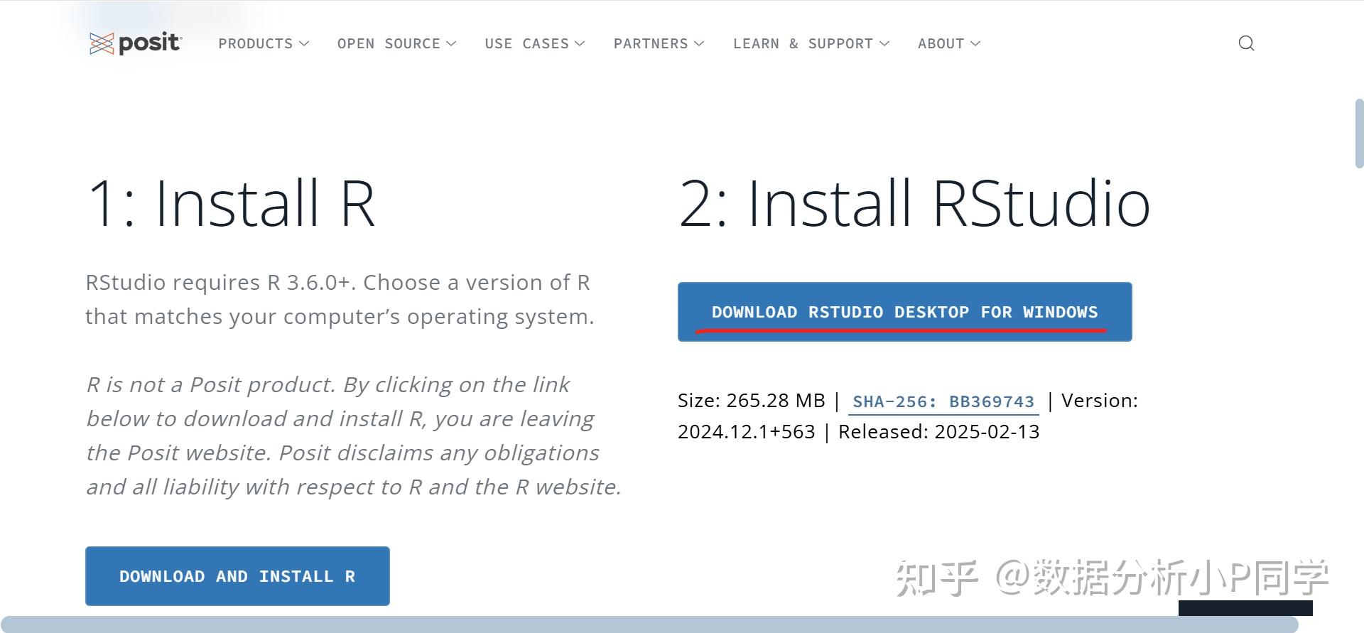 R及Rstudio软件安装 - 知乎