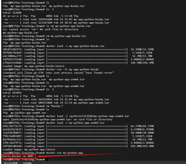 如何将在Ubuntu上开发的Python程序装入Docker并在ARM RK3568板子上运行 - 知乎