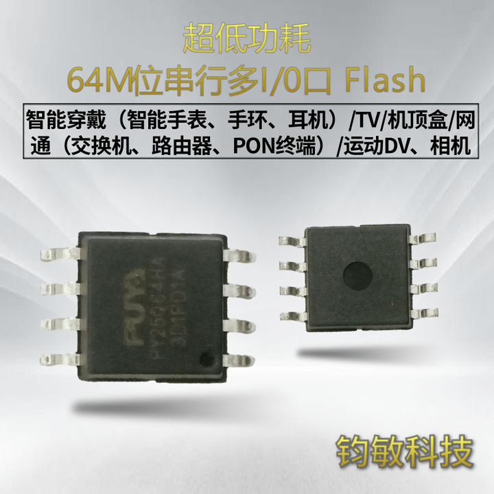 低功耗，64M位串行多I/O口 Flash-PY25Q64HA - 知乎