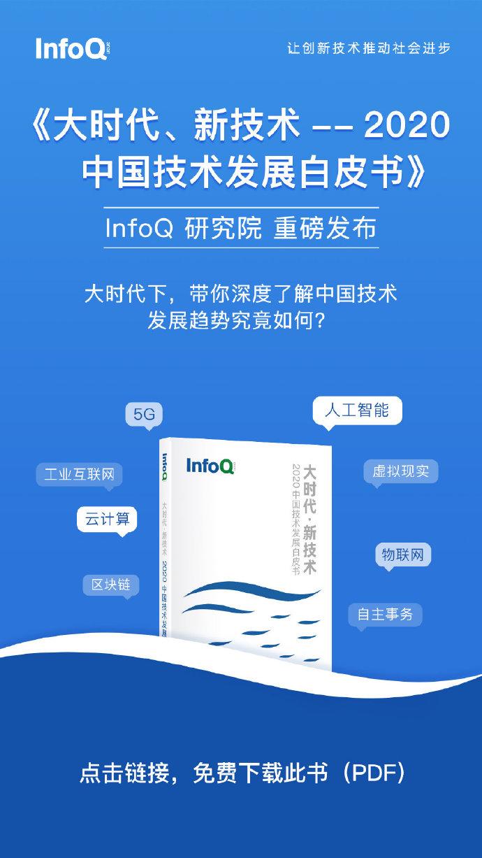 八大科技领域，280 页大报告，InfoQ《2020 中国技术发展白皮书》开放下载 - 知乎
