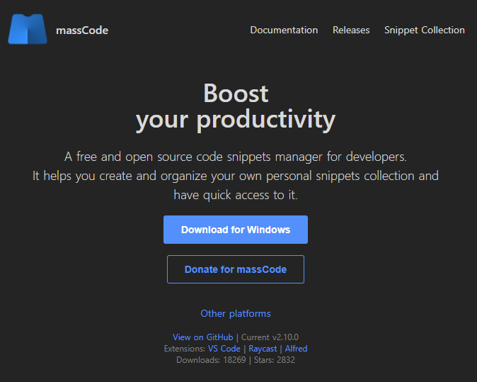 massCode 一款优秀的开源代码片段管理器 - 知乎