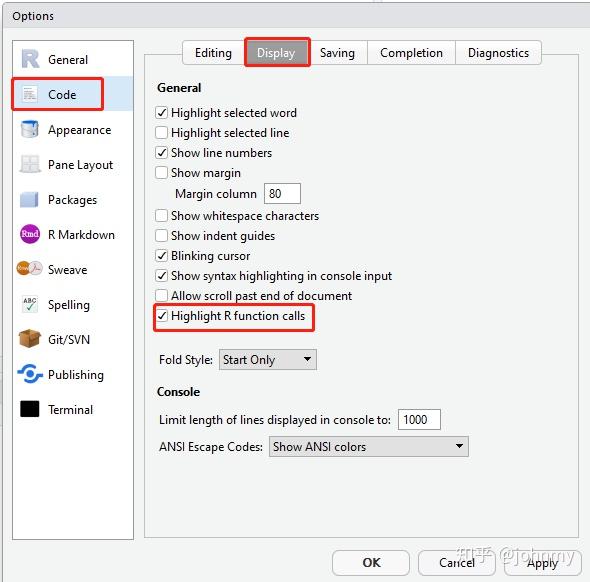 [R]RStudio中打开语法高亮功能 - 知乎