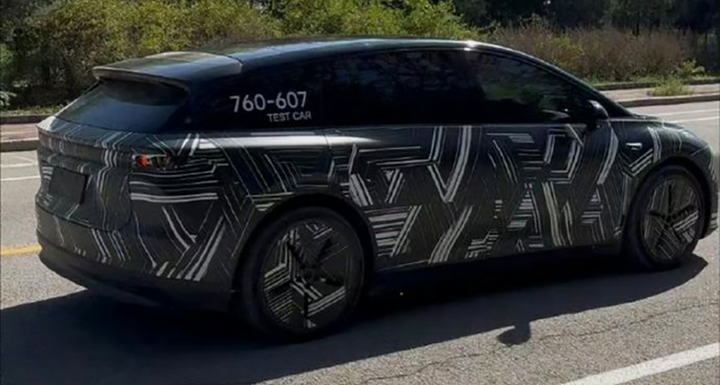 理想又一款纯电来了！i6谍照疑似曝光，尾部更像SUV了 - 知乎