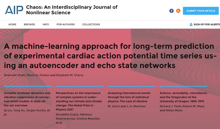 AIP出版社期刊介绍——Chaos - 知乎