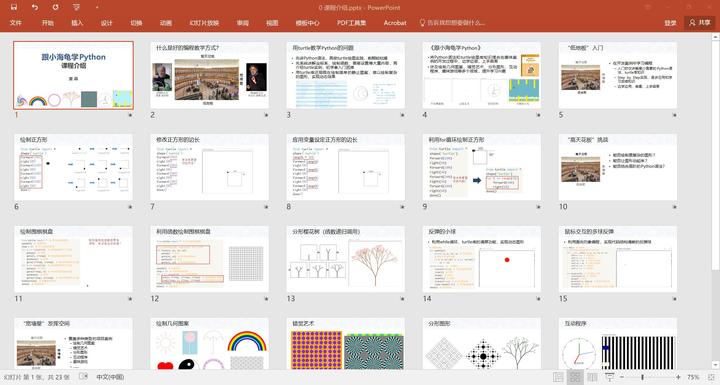 《跟小海龟学python》0 3章教学ppt分享 知乎