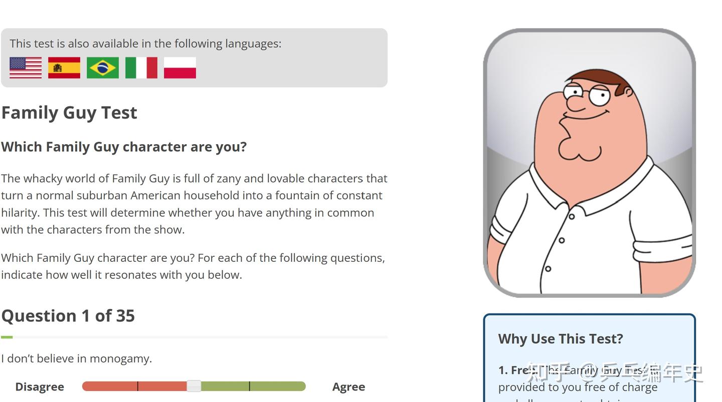 来看看自己最像《恶搞之家》中的哪位出生 - 知乎