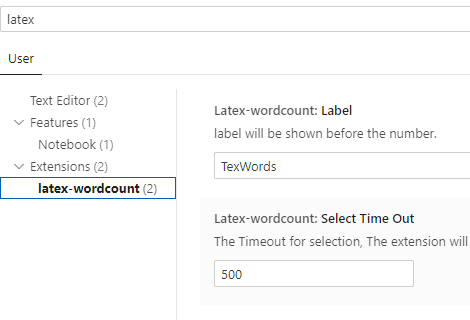 vscode中使用latex-wordcount统计字符 - 知乎
