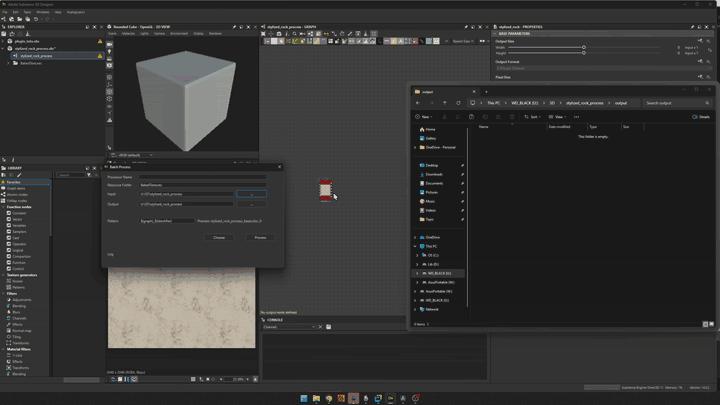 Substance Designer Python批量处理插件 - 知乎