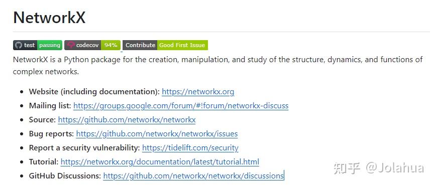 Networkx，一个超酷的python库 - 知乎