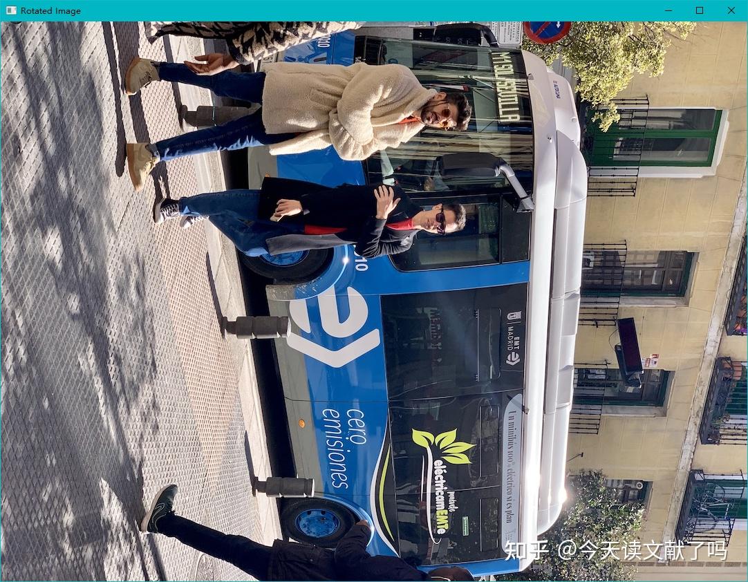 Python使用cv2将图旋转（90°、180°） - 知乎