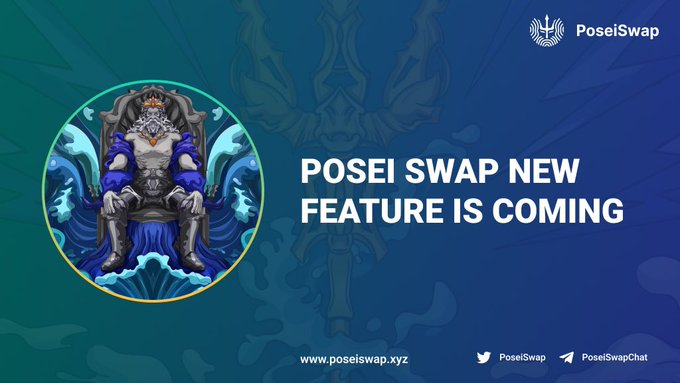 PoseiSwap 即将开启 POSE 单币质押，治理体系将全面运行 - 知乎