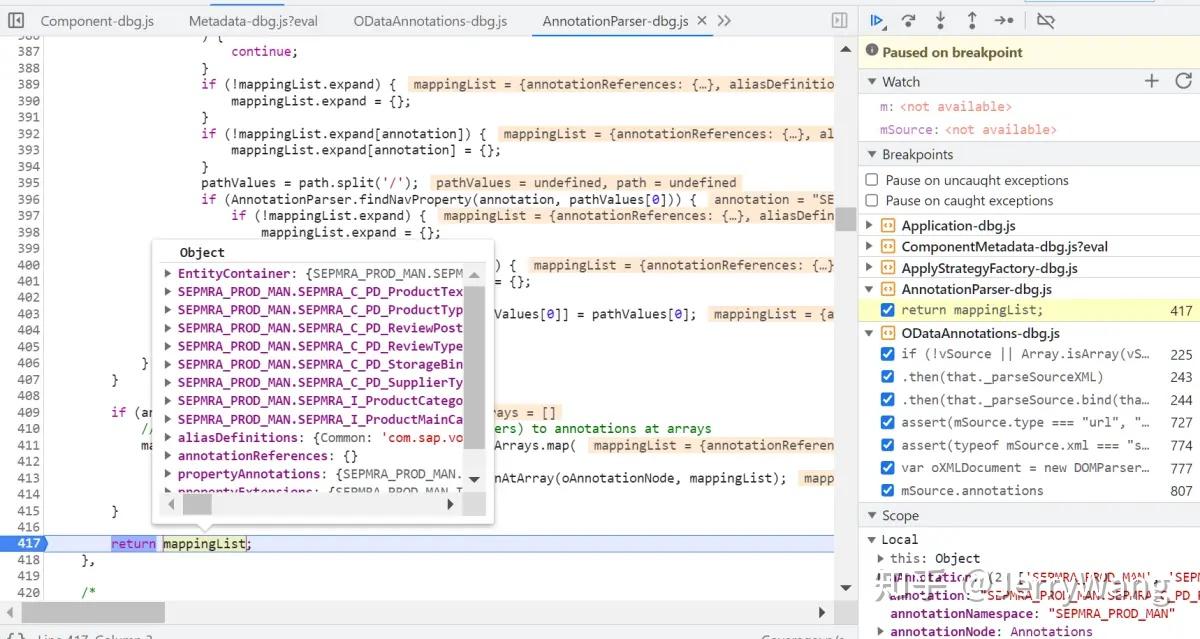 SAP UI5 Fiori Elements annotation 的解析逻辑 AnnotationParser.js - 知乎