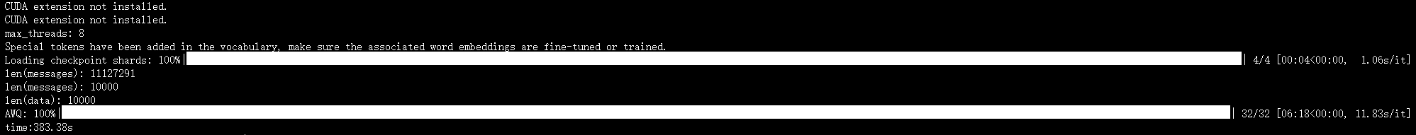 使用AutoAWQ量化自己的模型 - 知乎