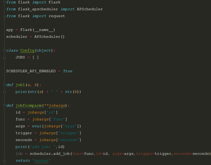 Python定时任务工具Flask-APScheduler基本功能：作业的新增、起、停介绍 - 知乎