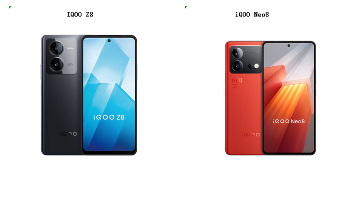 iQOO Z8和iQOO Neo8，哪个更值得入手？ - 知乎